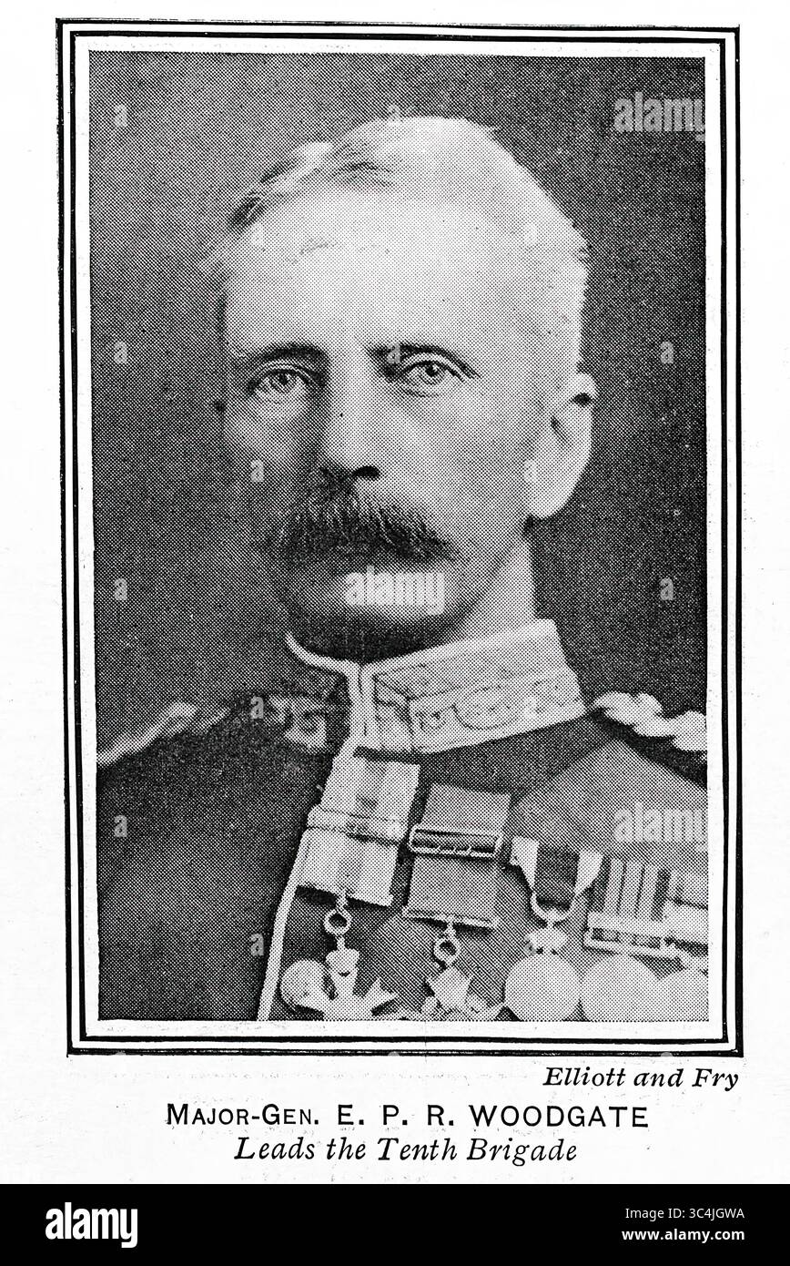 Major General Sir Edward Robert Prevost Woodgate an infantry officer in ...
