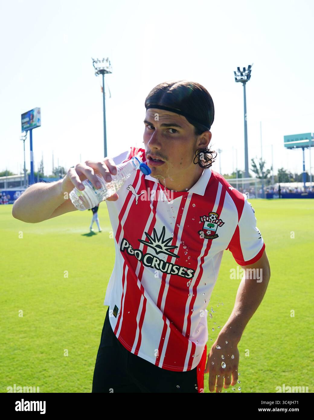 Ronnie Edwards of Southampton FC during the pre-season friendly match ...