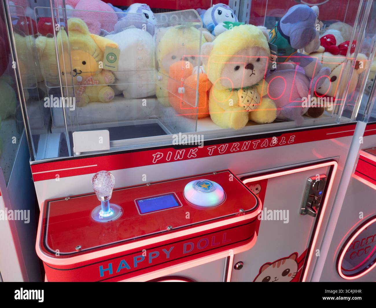 THAILAND - CHIANG-MAI, 10 MARCH 2025 : Doll Catching Cabinet has to use ...