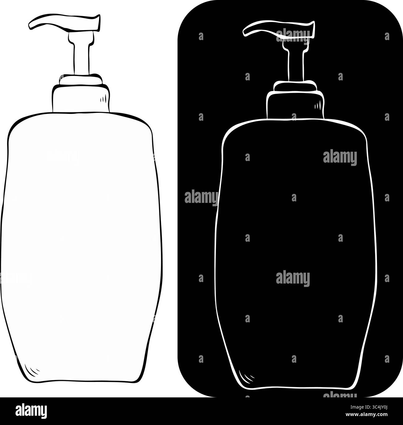 Dry skin color line Stock Vector Images - Alamy