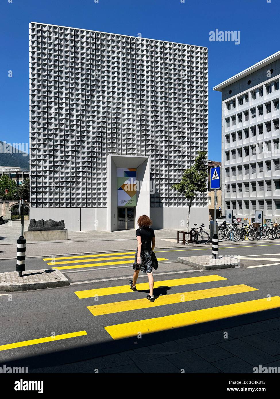 Bündner Kunstmuseum in Chur, Graubünden, Schweiz *** Bündner ...