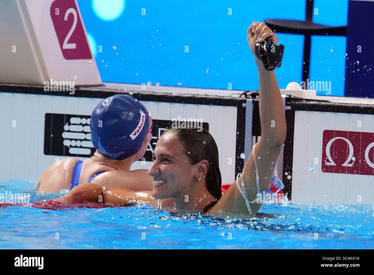Singapore, Sin. 29th July, 2025. Simona Quadarella from Italy in action ...