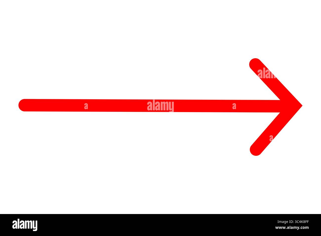 Straight Red Arrow PNG, Direction Symbol, Isolated on Transparent ...