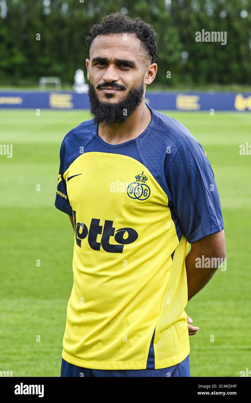 Union's Soufiane Boufal poses for a portrait picture at the 2025-2026 ...