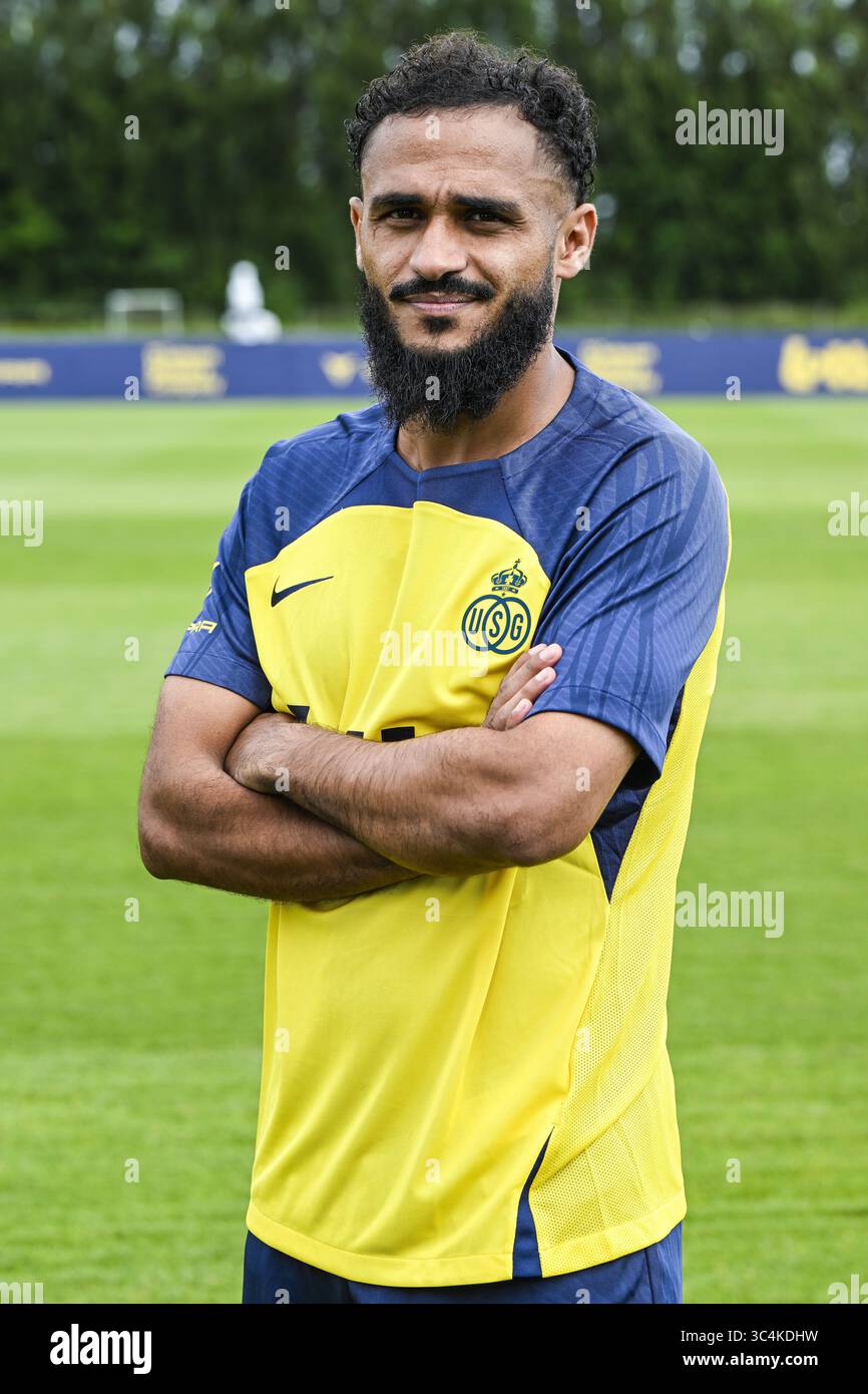 Union's Soufiane Boufal poses for a portrait picture at the 2025-2026 ...