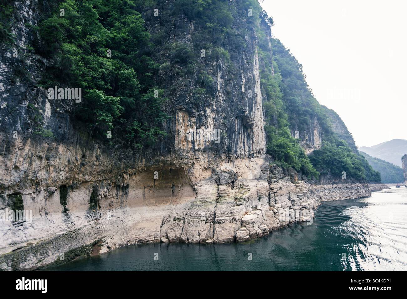 Yangtze River scenery in the Three Gorges region in the People's ...