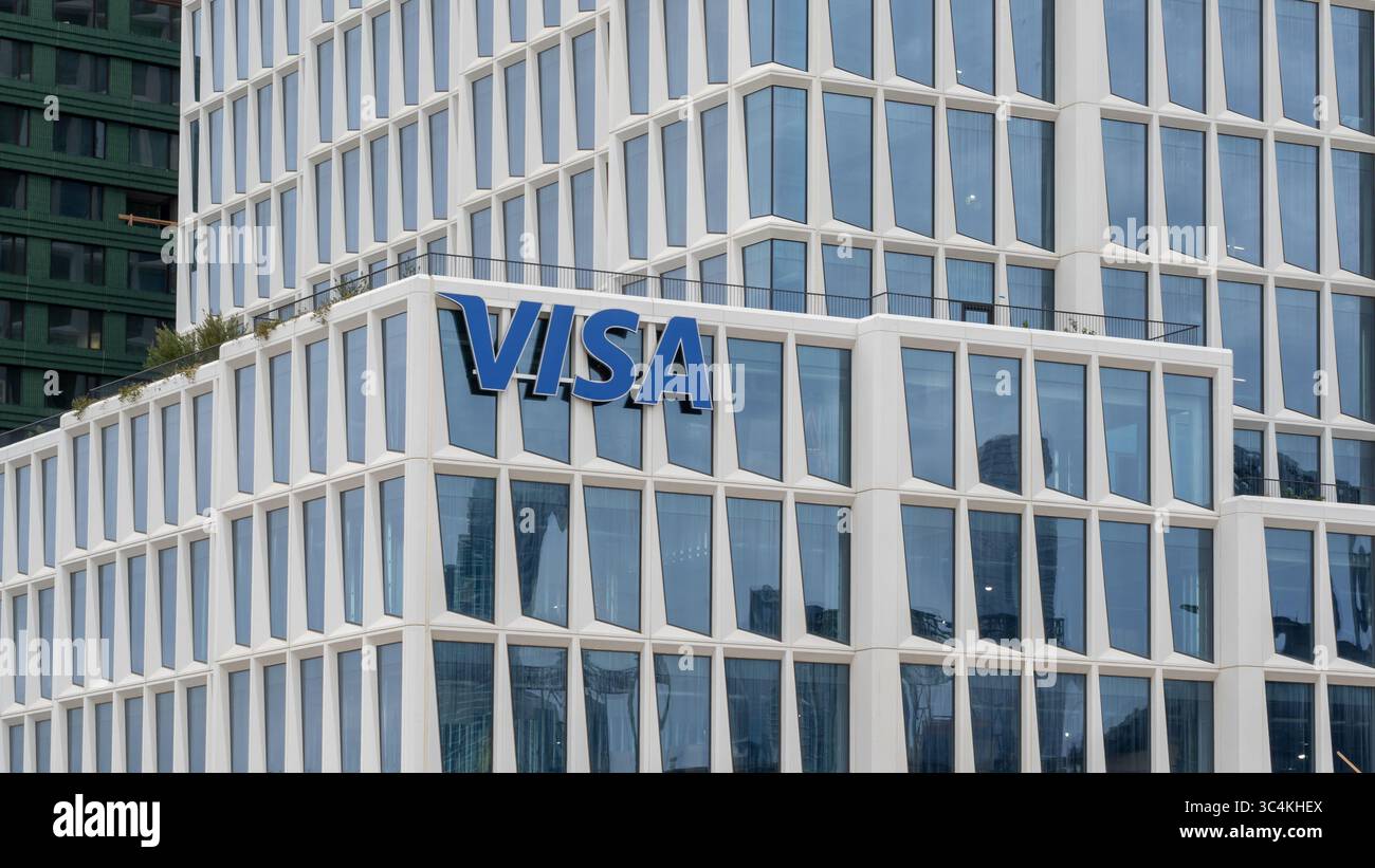 New Visa headquarters in Mission Rock, San Francisco, USA Stock Photo ...