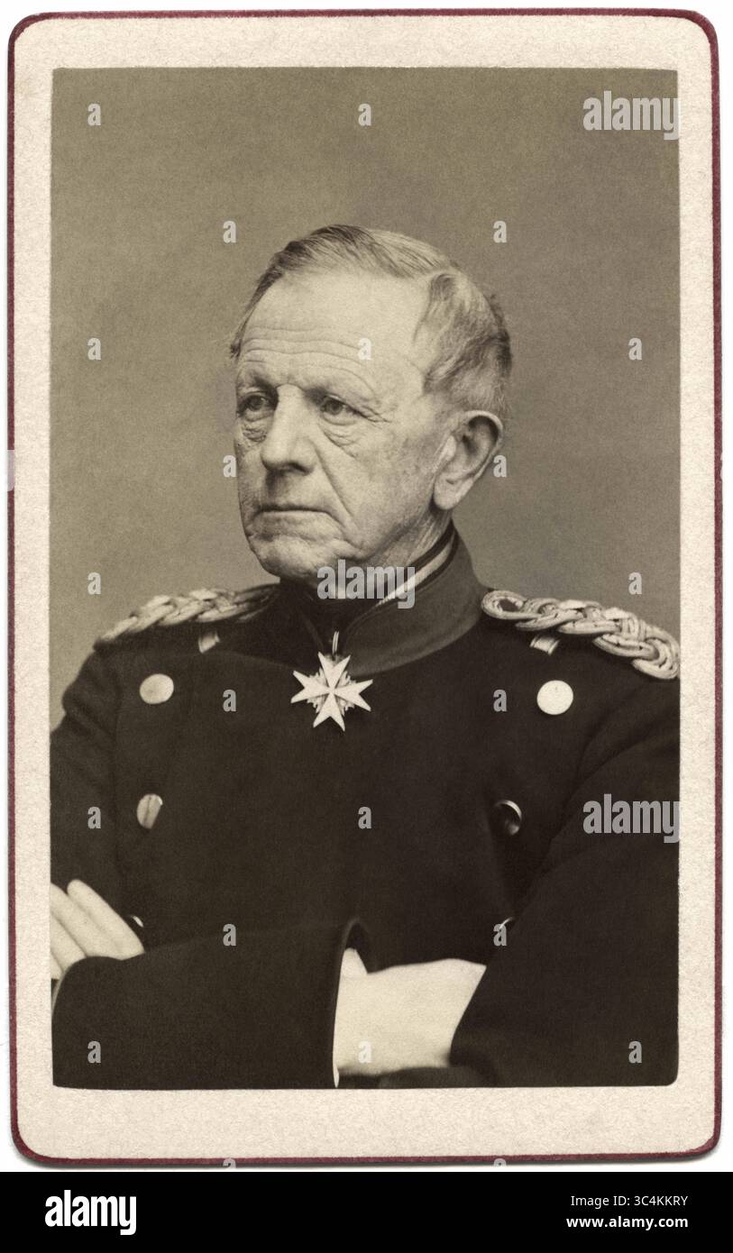 June 21, 2018 - Germany - Helmuth Karl Bernhard, graf von Moltke, (1800 ...