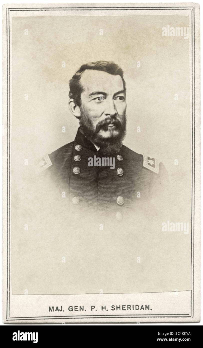 June 23, 2018 - USA - Philip Henry Sheridan (1831-88), U.S. Army ...
