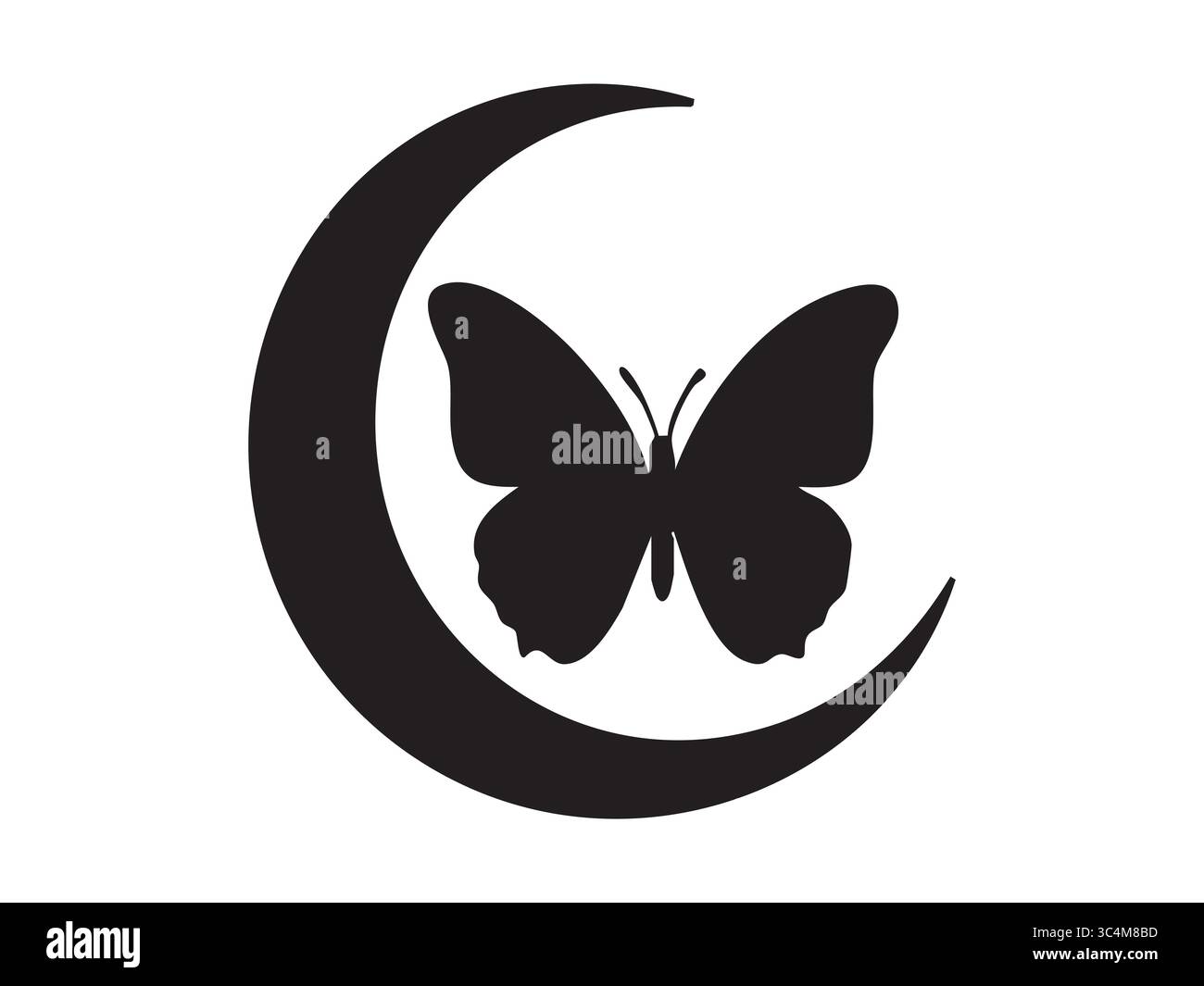 Lunar harmony Black and White Stock Photos & Images - Alamy