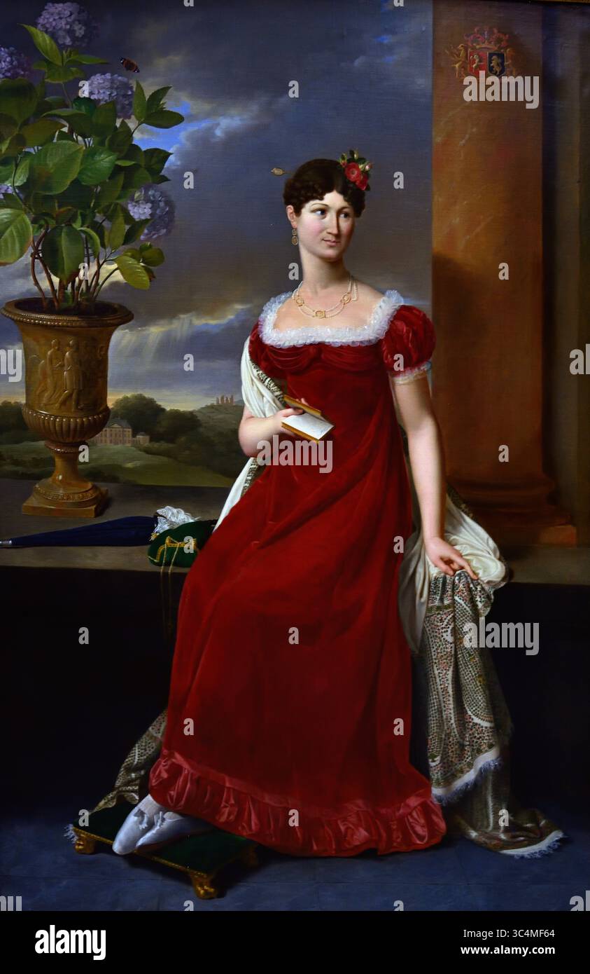 Portrait of Mary Lodge Joseph Ducq 1818 Portraits of Charles-Louis ...