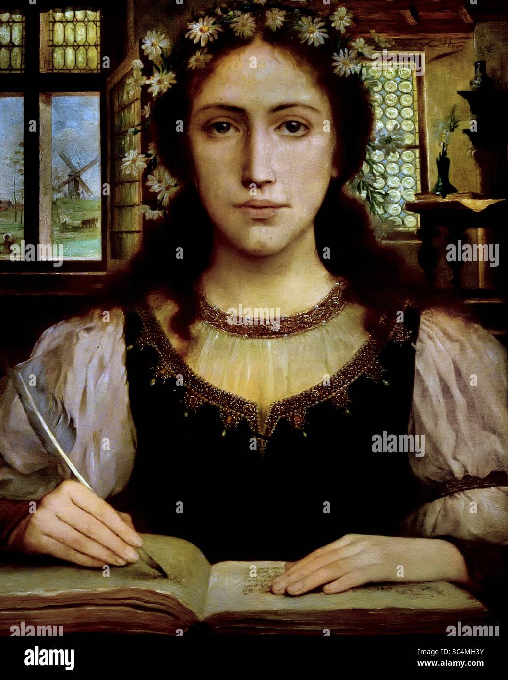 Historia - Tempus - Legenda 1897 19th Century by Edmond Van Hove Groeningemuseum, municipal ...