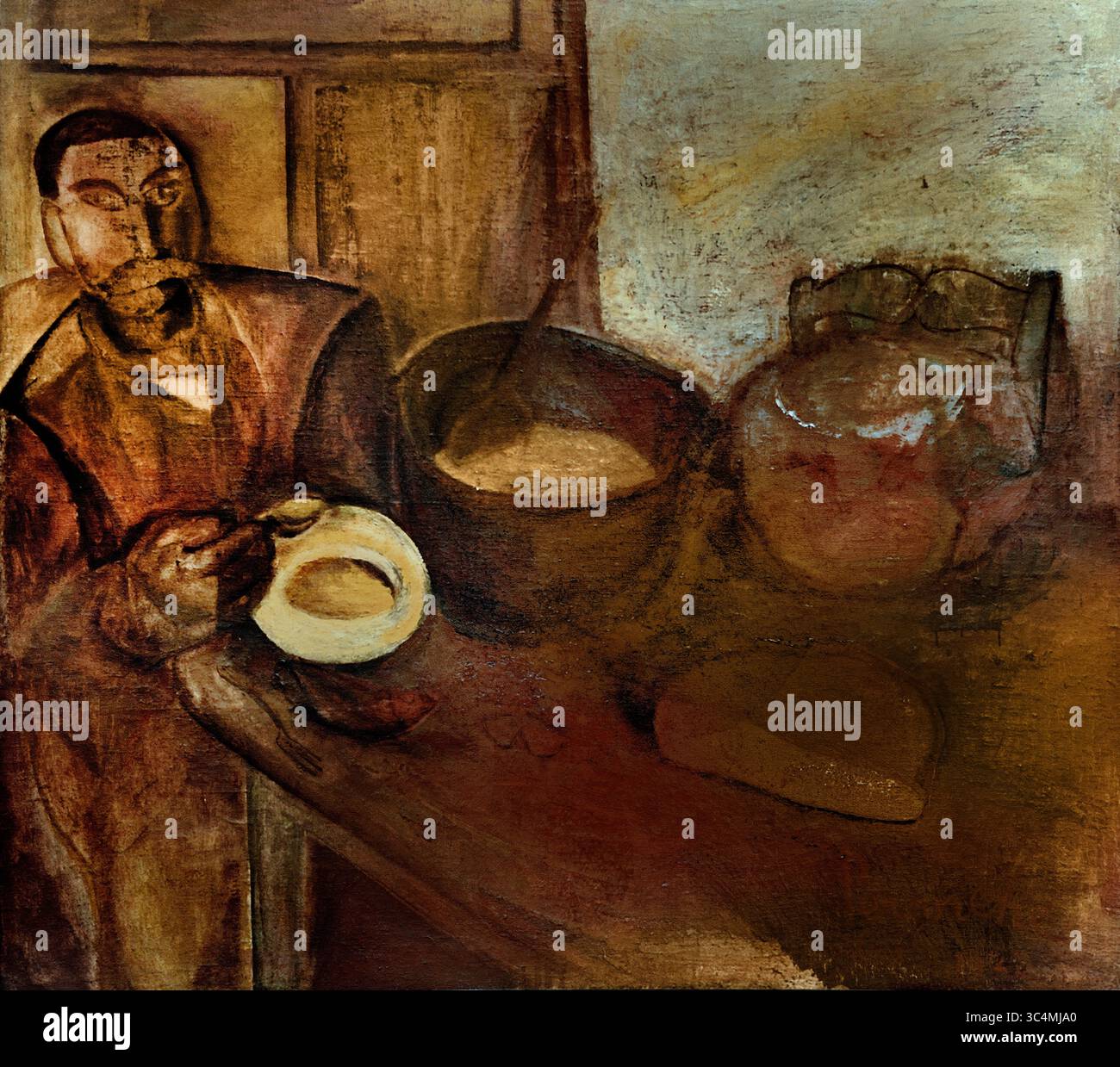 Pap eaters 1922 Constant Permeke 1886 - 1952 19th - 20th Century by ...