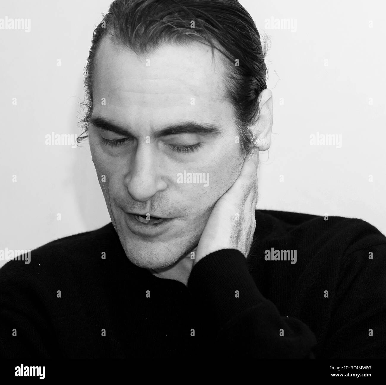 The sisters brothers joaquin phoenix Black and White Stock Photos ...