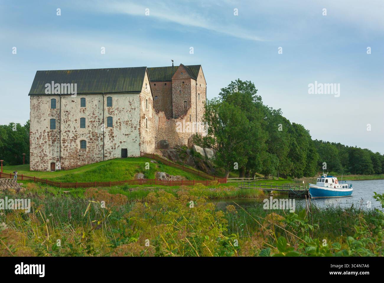 Kastelholm Castle, the only medieval castle on the Aland Islands ...