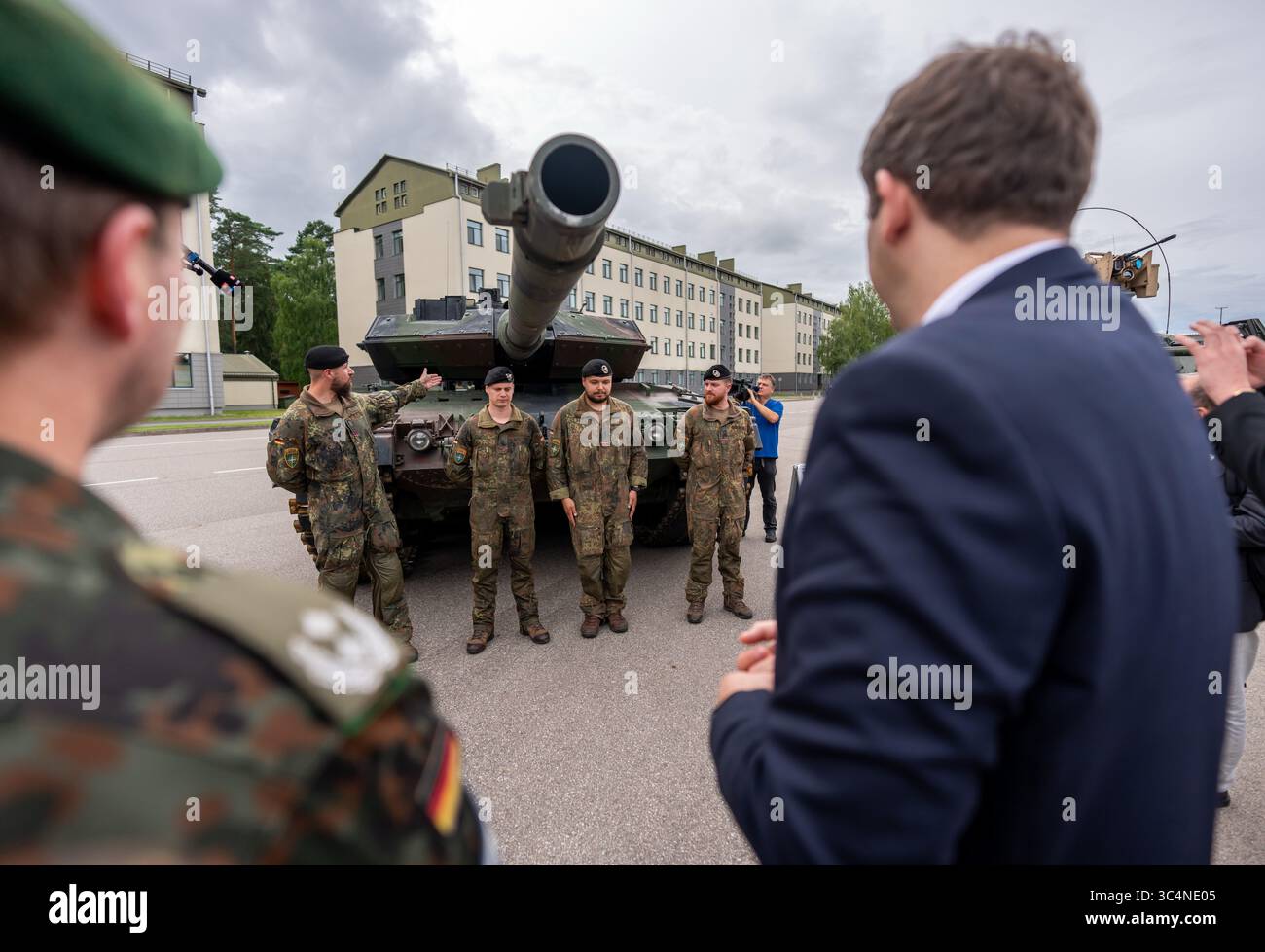 Rukla, Lithuania. 29th July, 2025. Lars Klingbeil (SPD), Federal ...