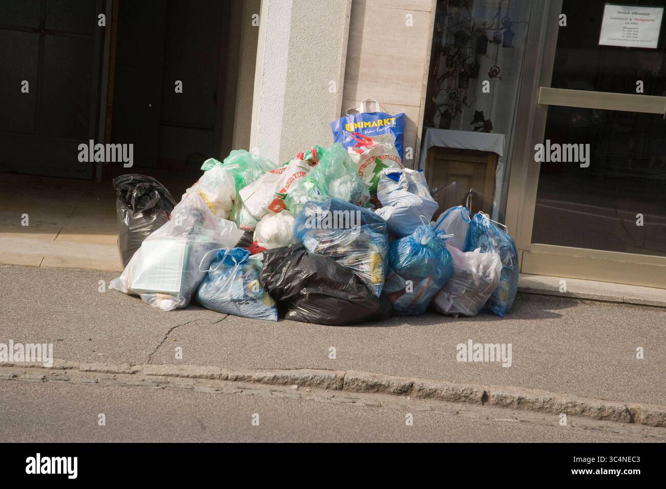 trash bag or garbage bag for collecting and waste separation trash bag ...