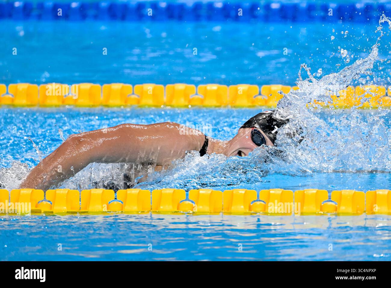 Katie Ledecky of United States of America competes in the swimming ...