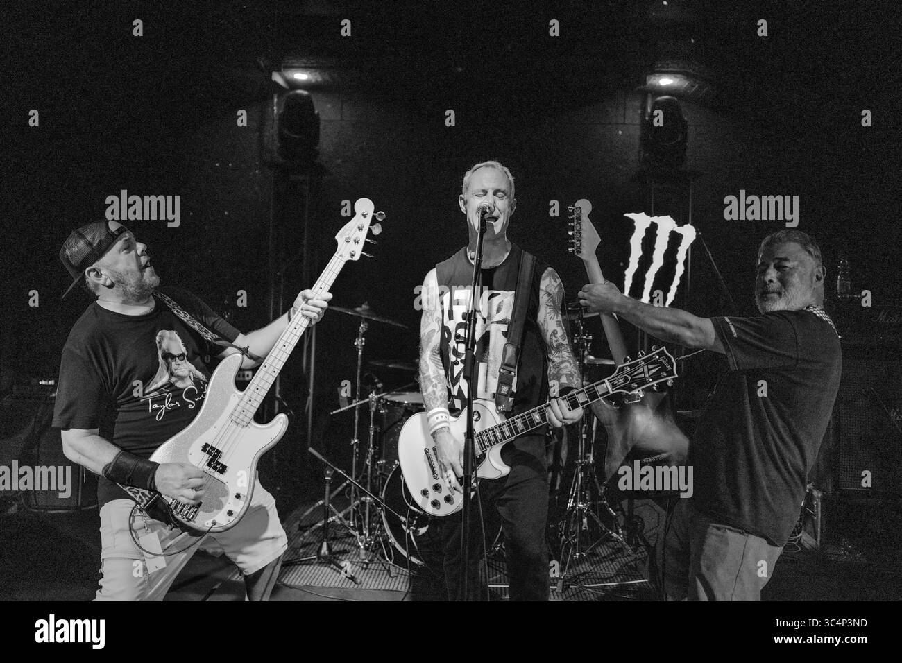 The band Urethane with Steve Caballero live on stage Linz Last ...