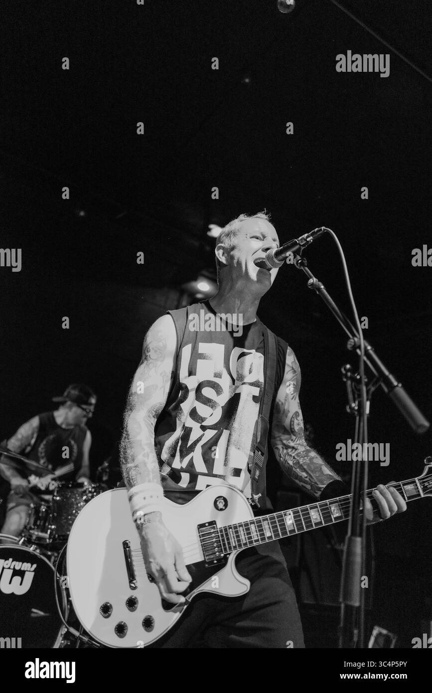 The band Urethane with Steve Caballero live on stage Linz Last ...