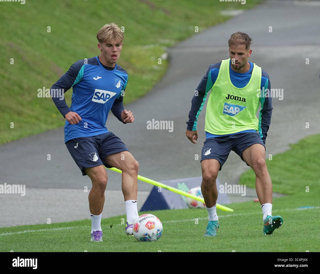 July 29th, 2025, Seefeld Stadium, Seefeld, TSG Hoffenheim training camp ...