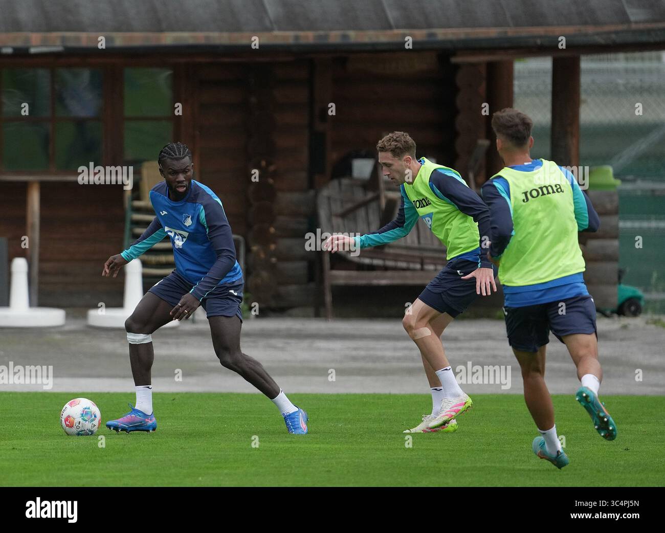 July 29th, 2025, Seefeld Stadium, Seefeld, TSG Hoffenheim training camp ...