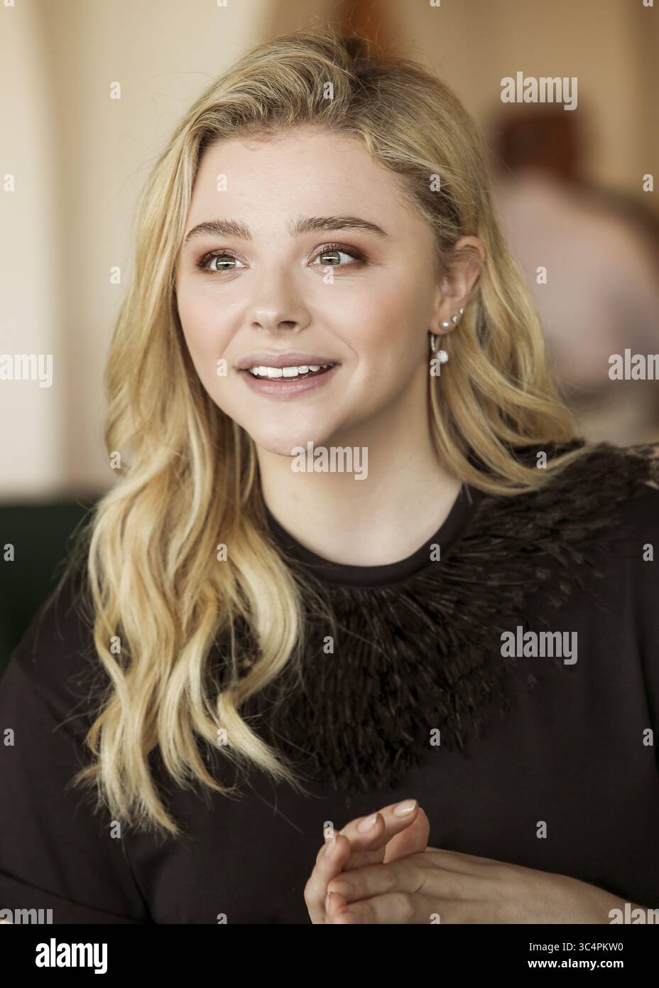 September 2, 2018 - Venice, Italy - CHOLE GRACE MORETZ promotes the ...
