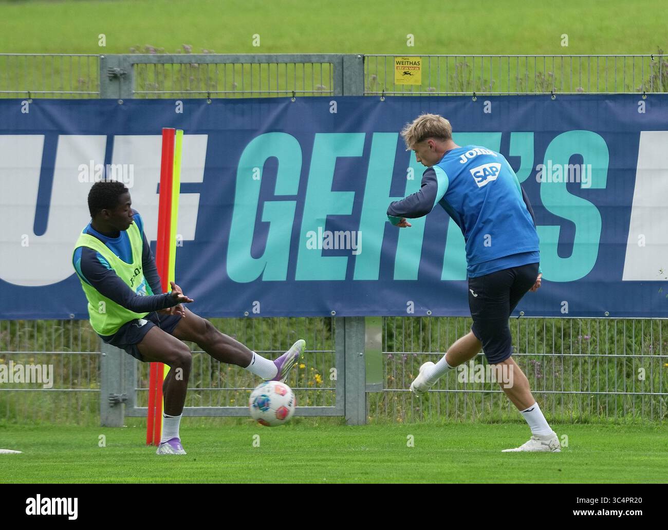 July 29th, 2025, Seefeld Stadium, Seefeld, TSG Hoffenheim training camp ...