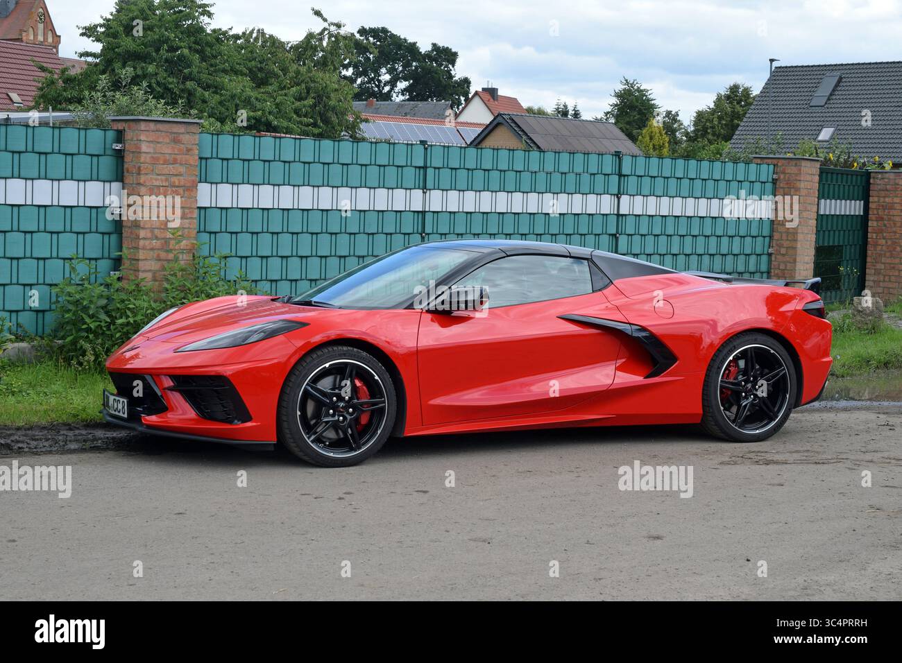 26.07.2025 Corvette C8 Deutschland/ Sachsen Anhalt/ Altmark/ Landkreis ...