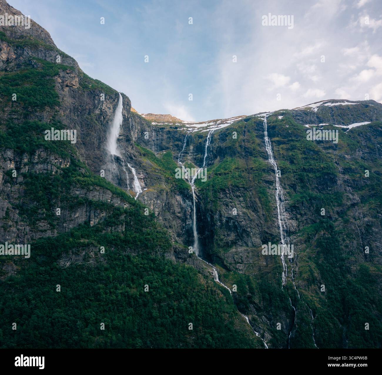 Aerial view rugged mountainsides hi-res stock photography and images - Alamy