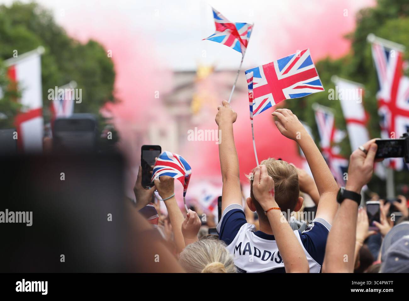 London, UK, 29th July 2025. England's Lionesses celebrated their Euros ...