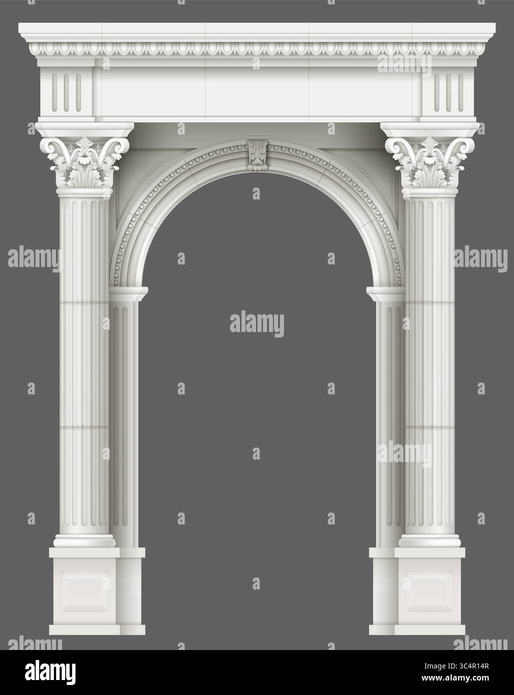Crypt columns Stock Vector Images - Alamy