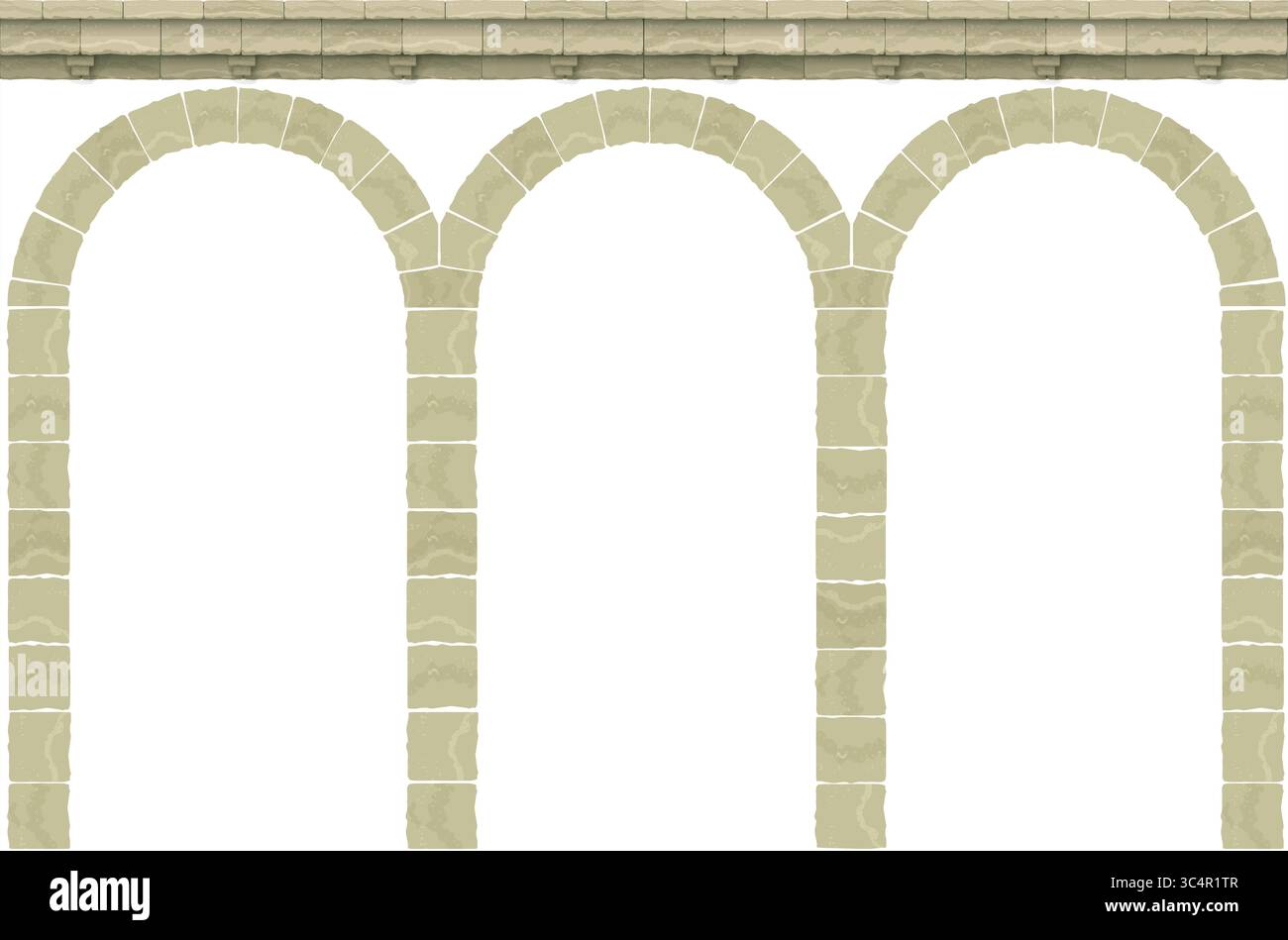 White colonnade Stock Vector Images - Alamy