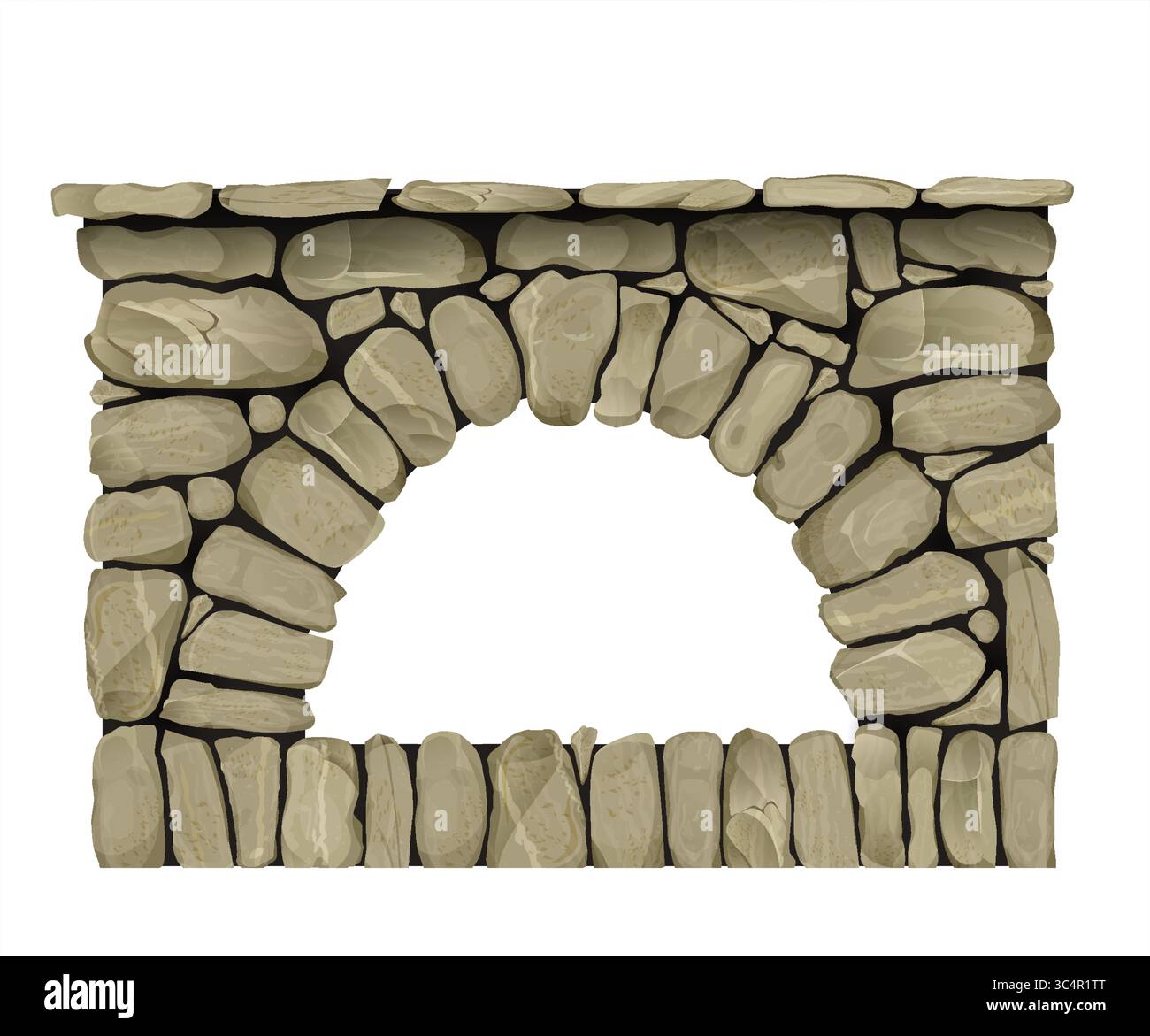Fortress texture Cut Out Stock Images & Pictures - Alamy