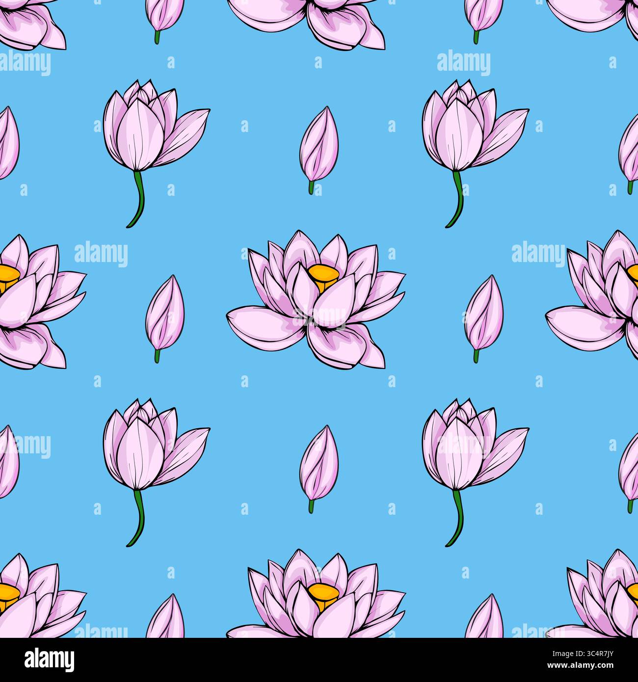 Spa on pink pastel Stock Vector Images - Alamy