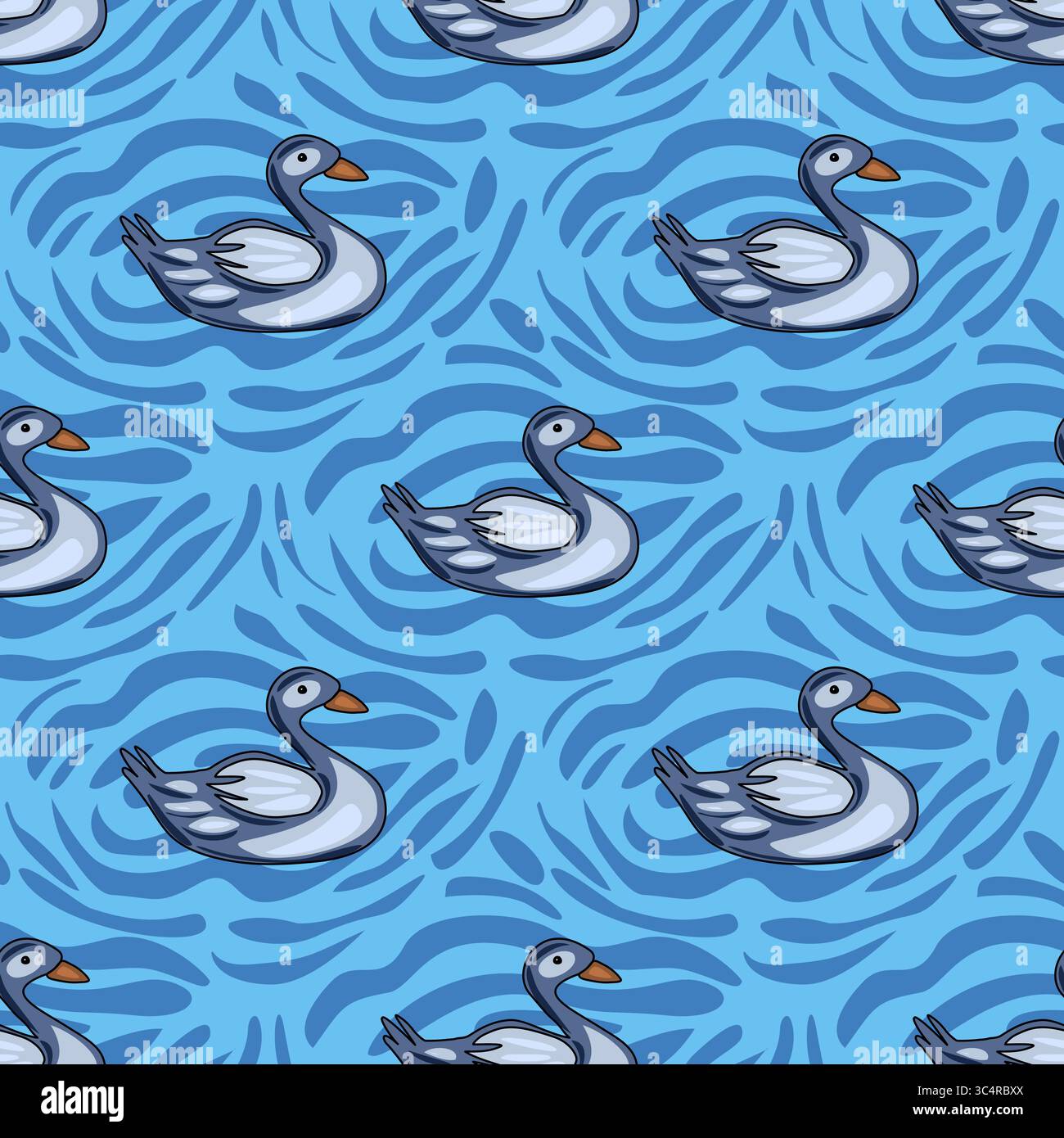 Water creating lines Stock Vector Images - Alamy