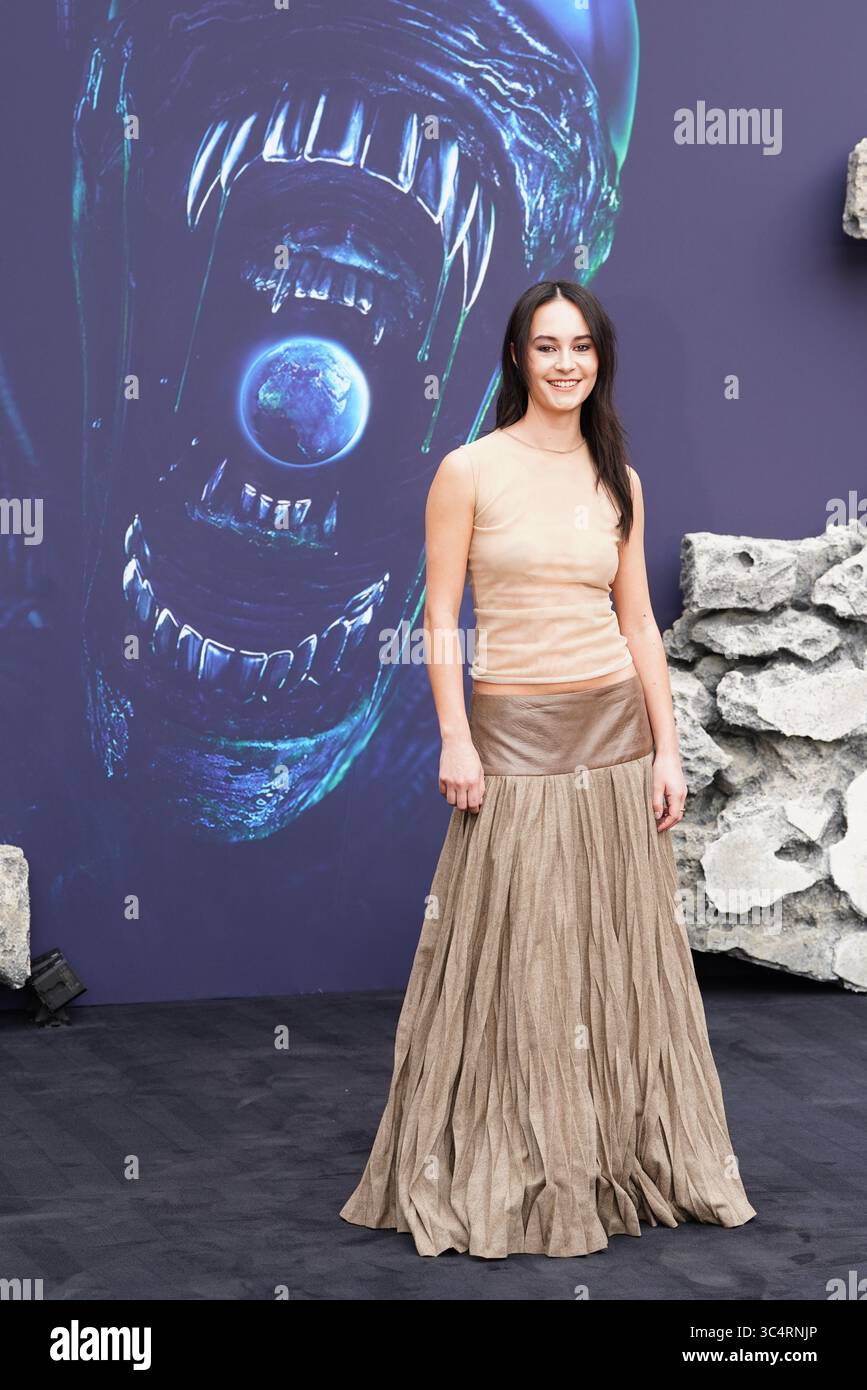 Erana James attends the European Premiere of FX's 'Alien: Earth', at ...