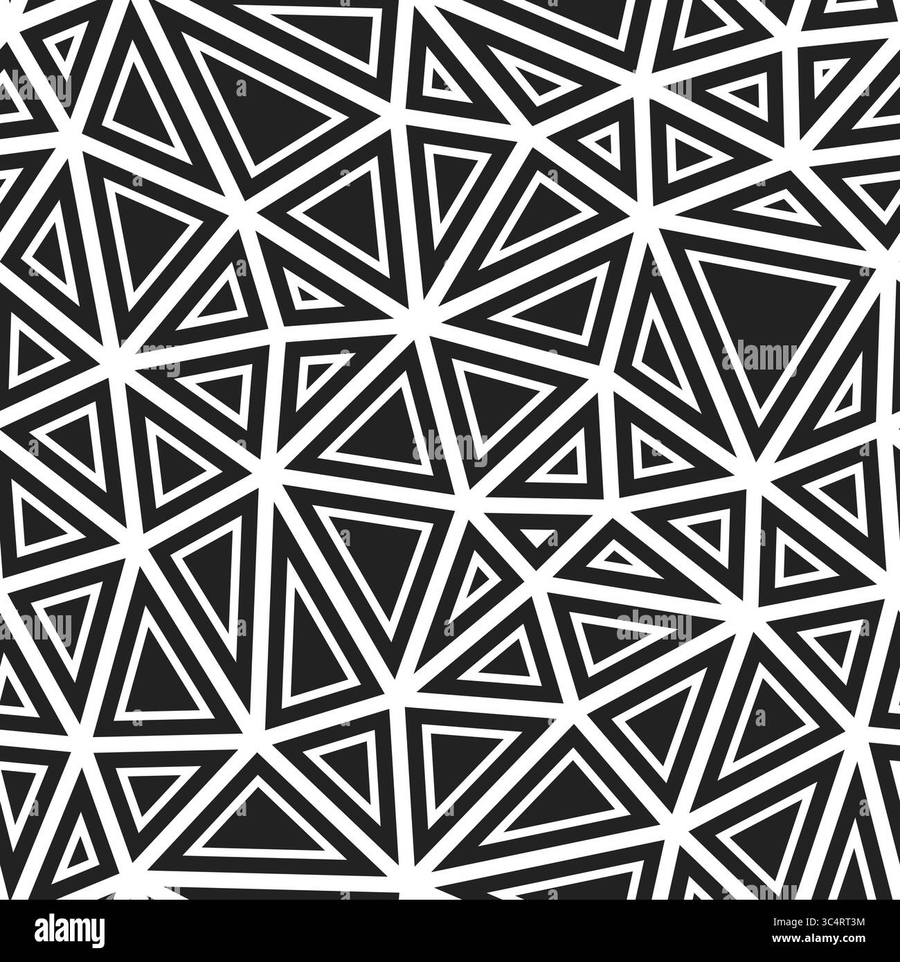 Triangulation geometric shapes background. Medium triangles size. Solid ...