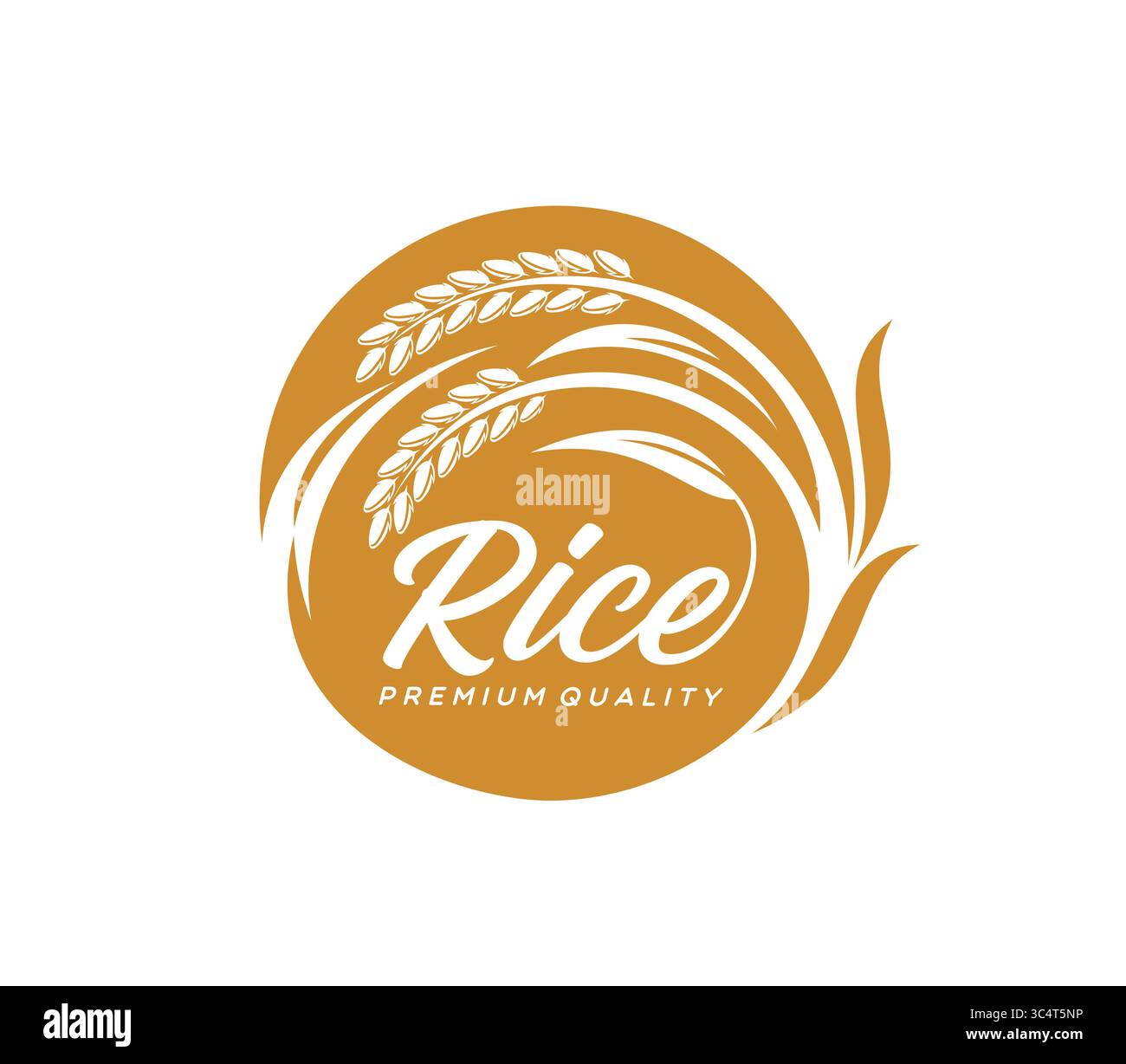 Ear paddy Stock Vector Images - Alamy