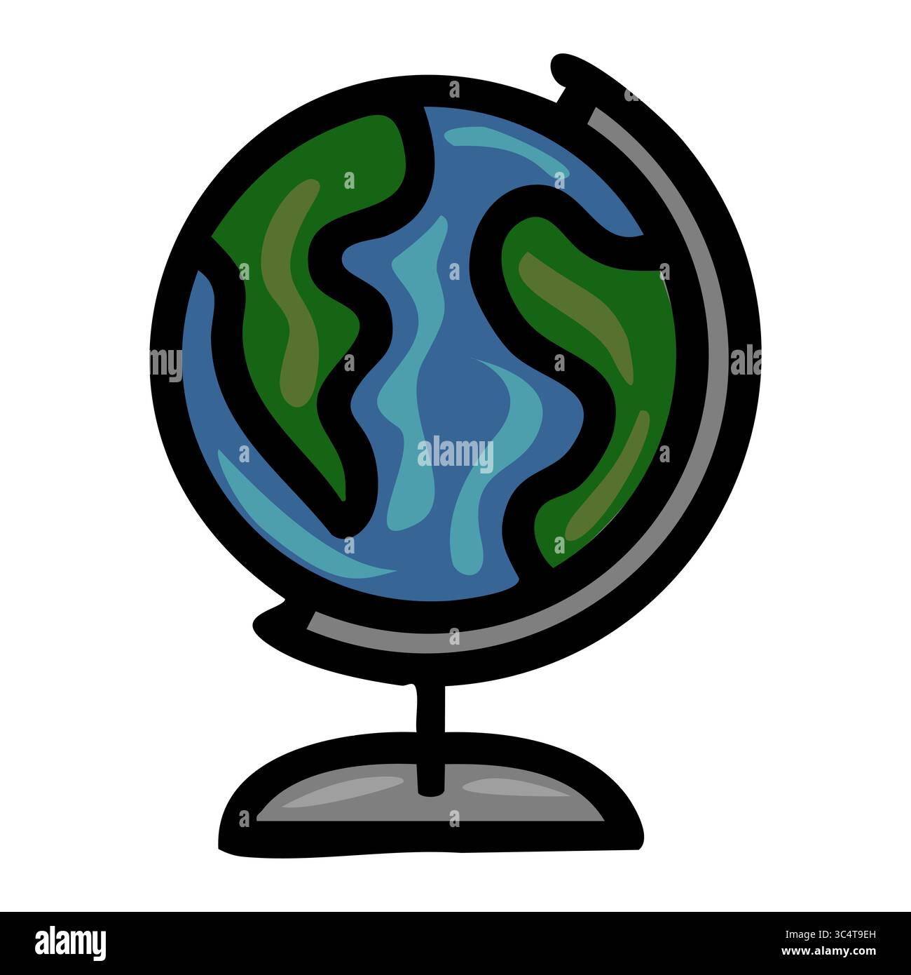 Vibrant lines in shades Cut Out Stock Images & Pictures - Alamy