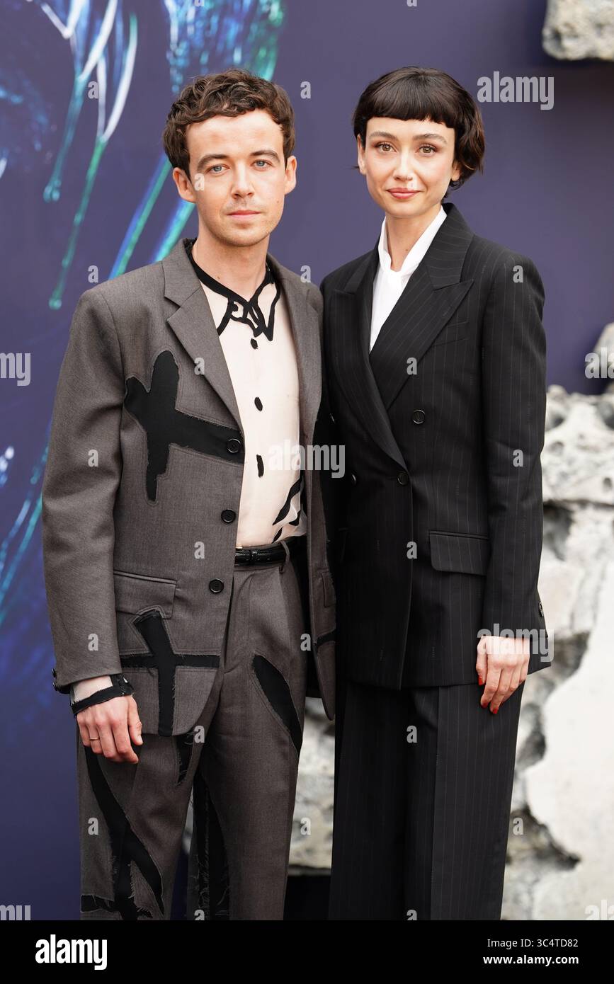 Alex Lawther and Sydney Chandler attend the European Premiere of FX's ...