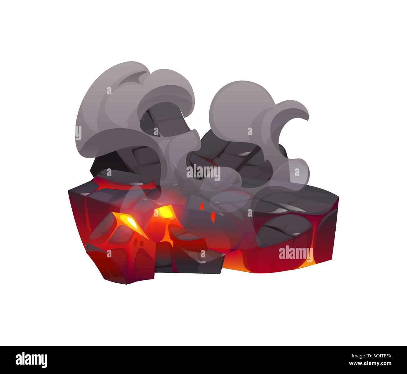 Hearth glow Cut Out Stock Images & Pictures - Alamy