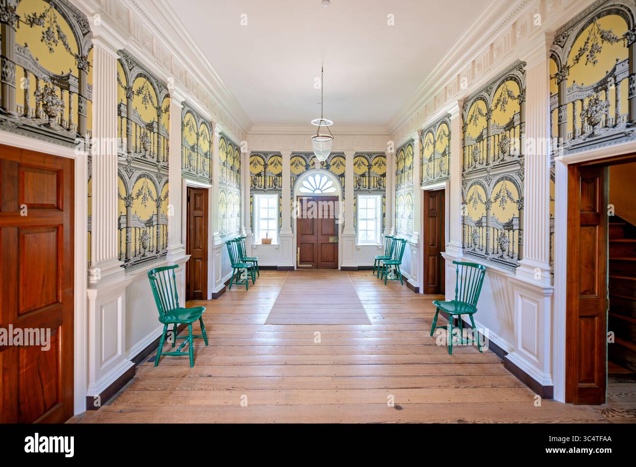 Historic wallpaper reproduction hi-res stock photography and images - Alamy