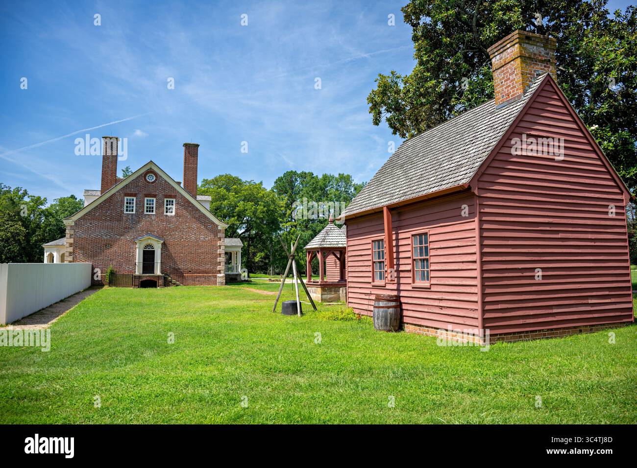 LORTON, Virginia — The eastern side of Gunston Hall, the historic ...