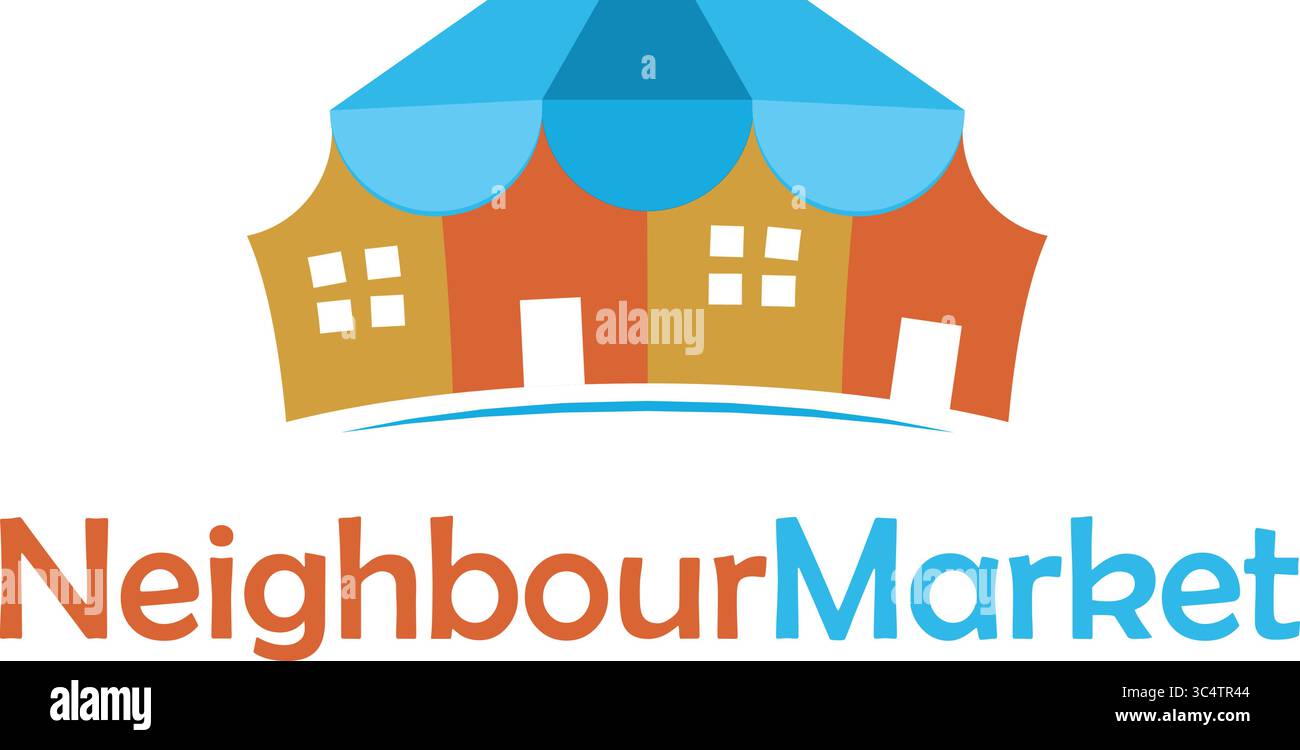 Town community store Cut Out Stock Images & Pictures - Alamy