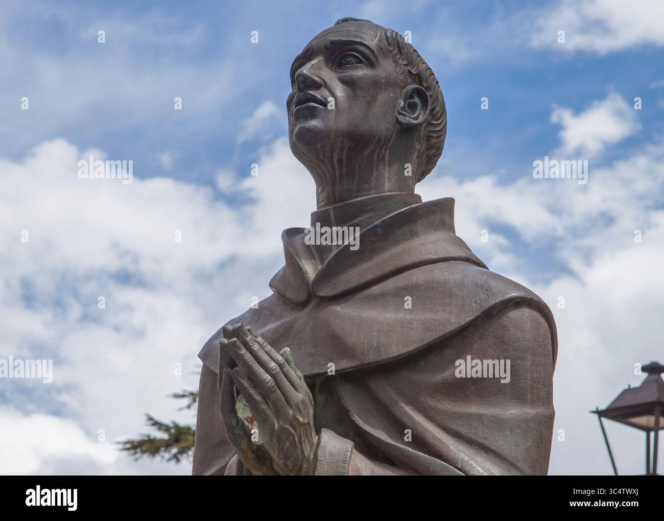 Avila, Spain - May 5th, 2025: St. John of the Cross statue, Spanish ...