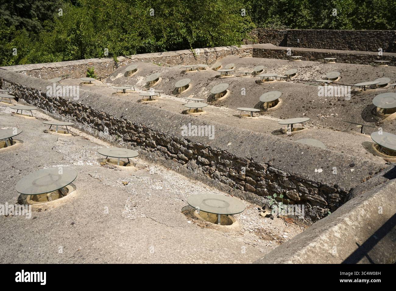 Arab Baths in Ronda, 13th century, Ronda, Andalucia, Spain Stock Photo ...
