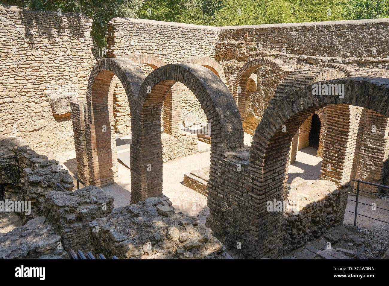 Arab Baths in Ronda, 13th century, Ronda, Andalucia, Spain Stock Photo ...