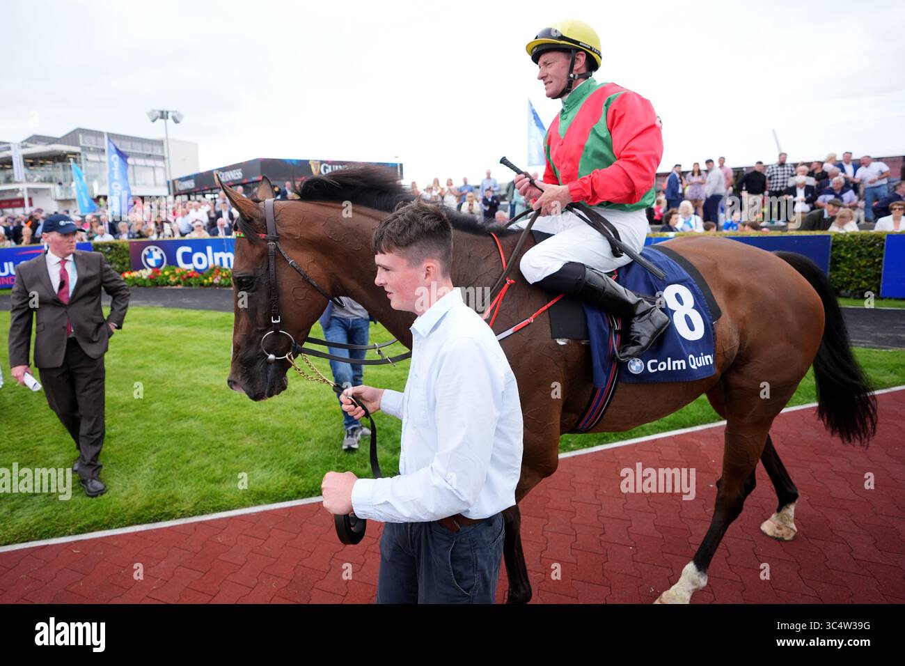 Jockey James Anthony 'Seamie' Heffernan with horse Dunum after winning ...