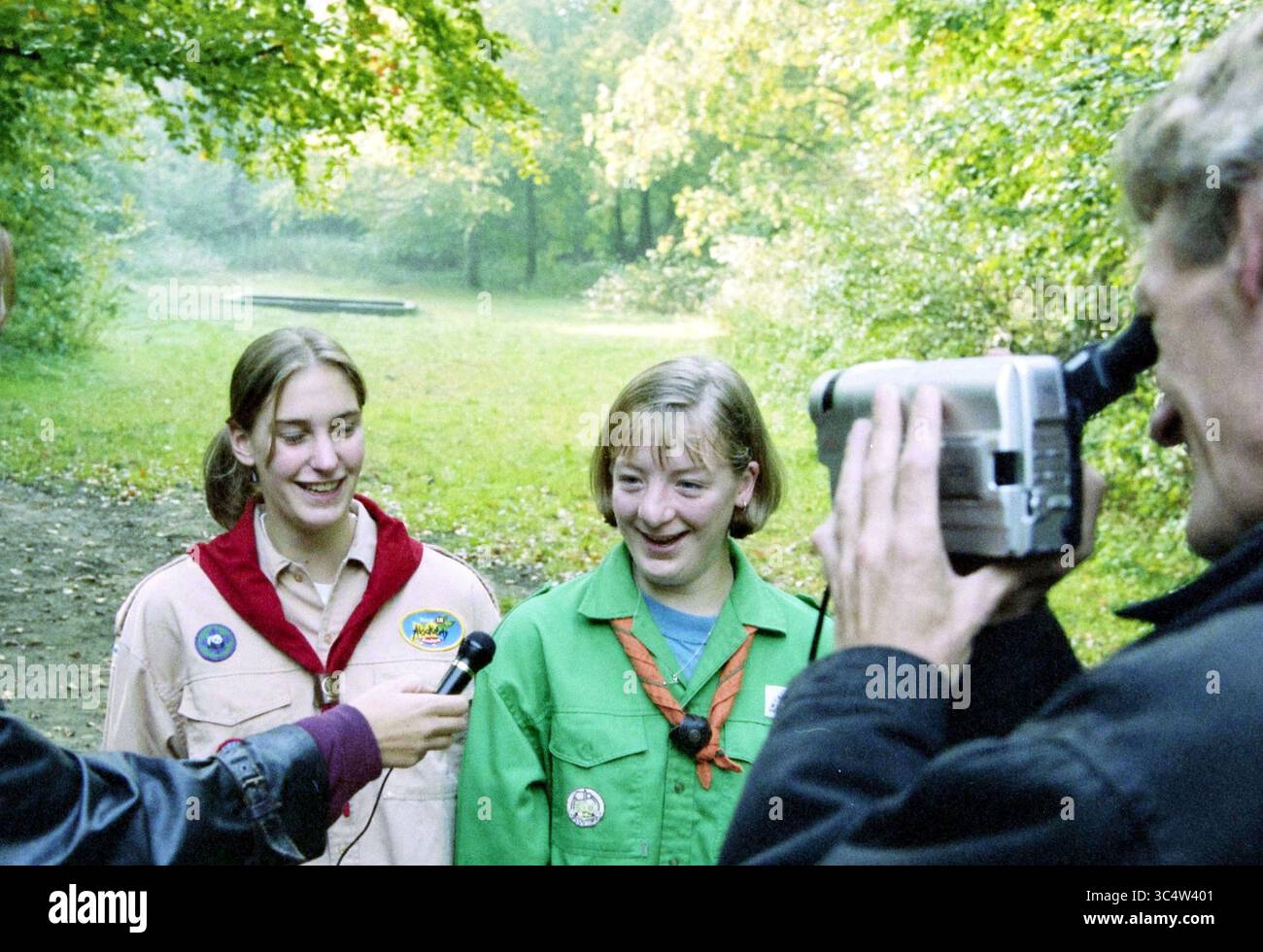 Scouting uniforms smile hi-res stock photography and images - Alamy